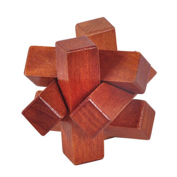 Casse Tete En Bois 6 Pieces Solutionnull